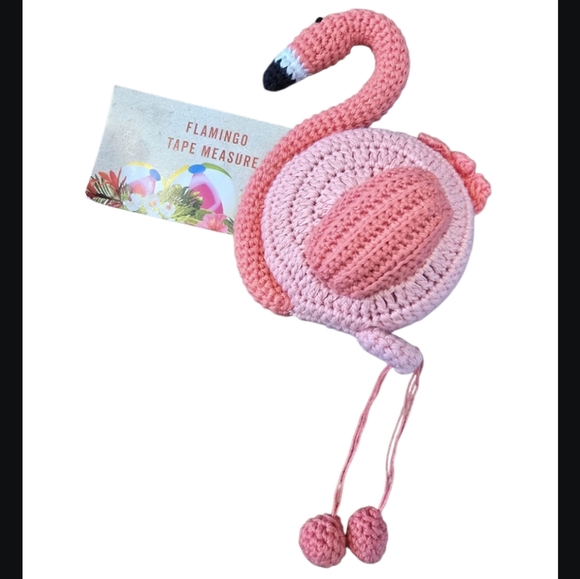 Accessories | Flamingo Crochet Measuring Tape Nwt | Poshmark